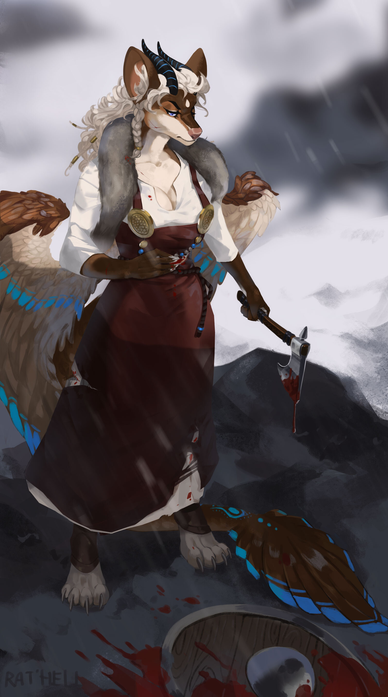 ArtStation - snow commission