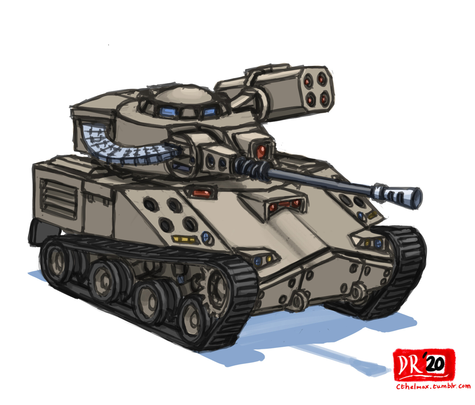 ArtStation - Tankette concept