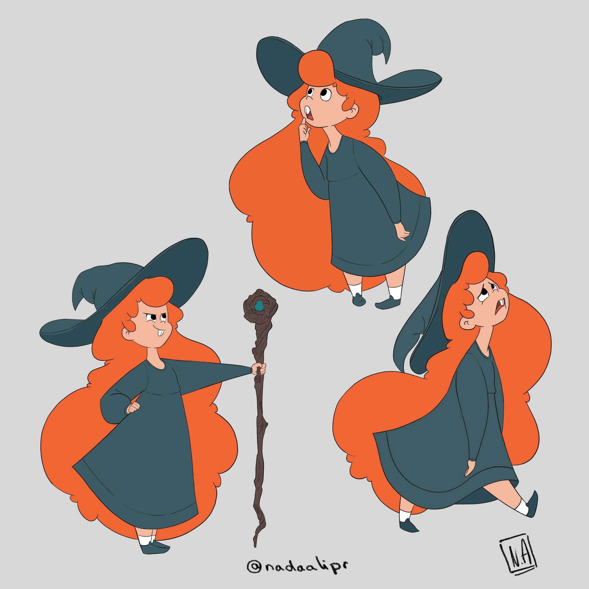 Nada Ali - Red the witch