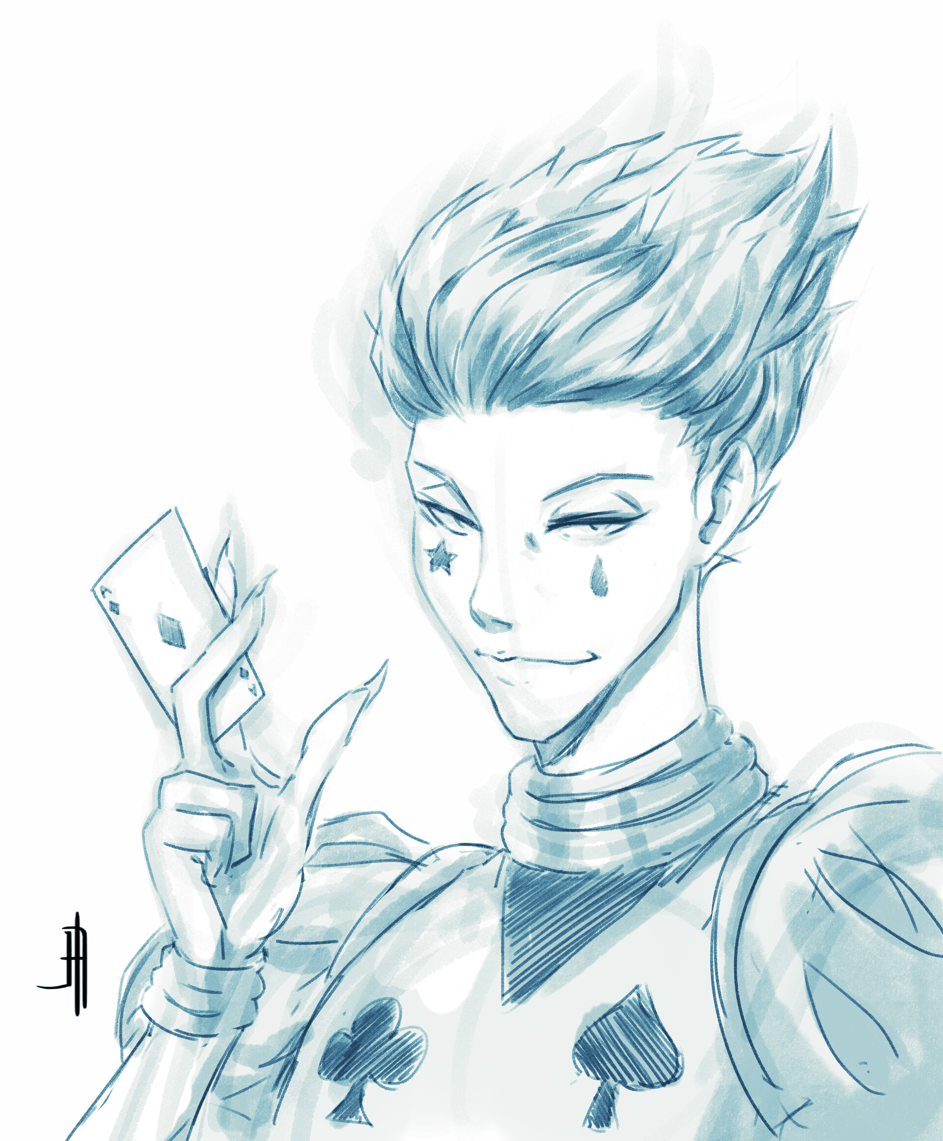 ArtStation - Hisoka [Hunter x Hunter]