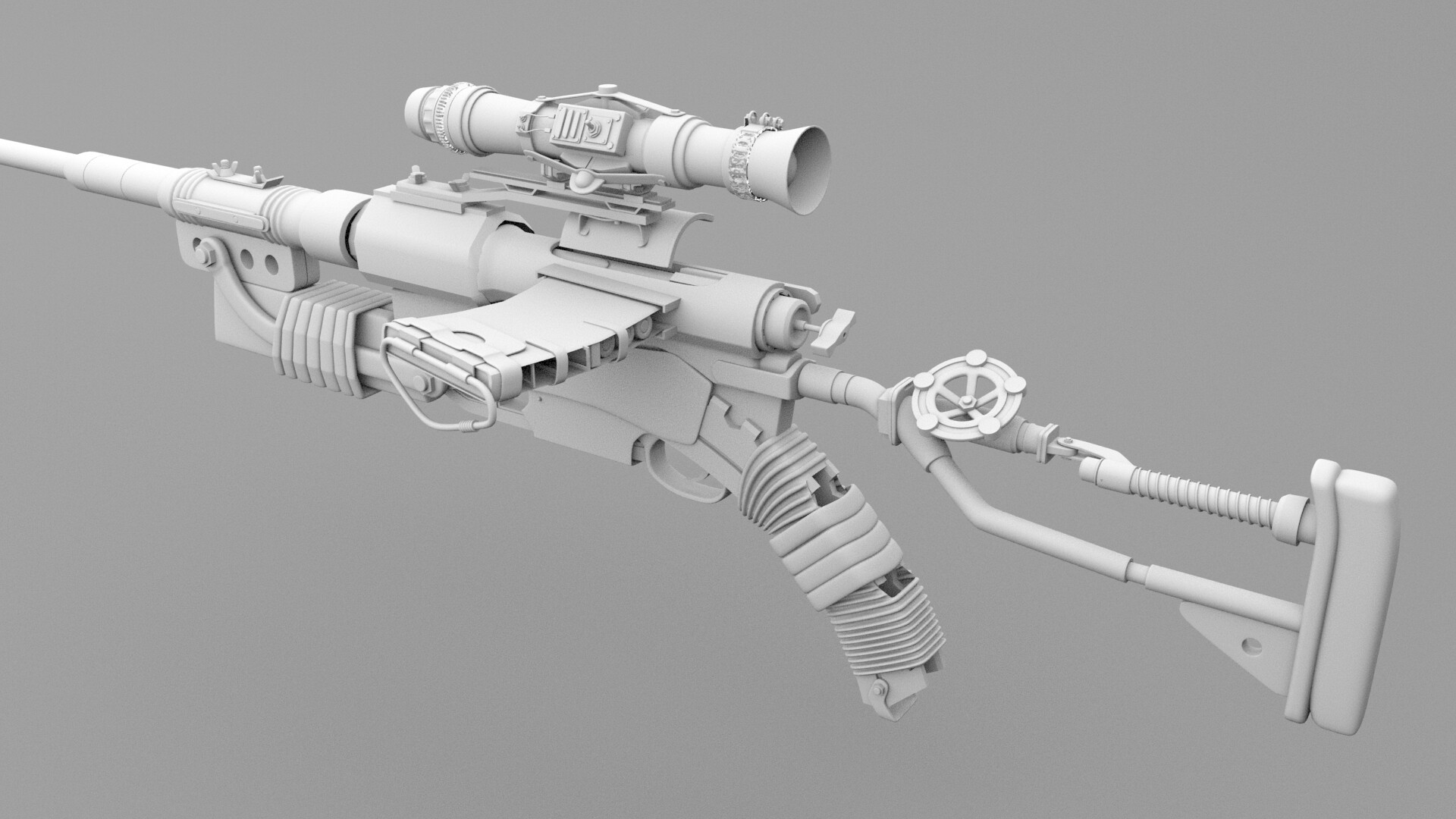 ArtStation - metro exodus gun