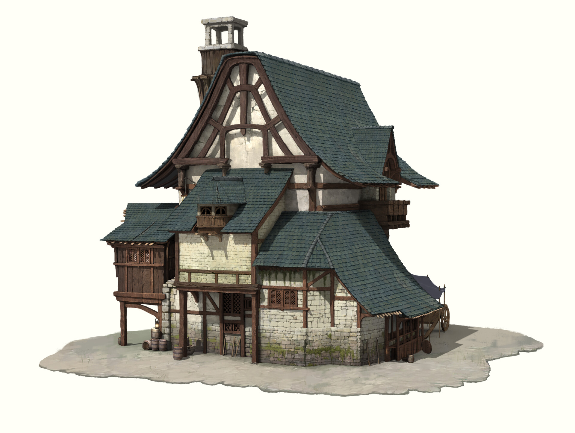 shengkai-tang-mediaval-house-second-shot.jpg (1920×1447)-花瓣网