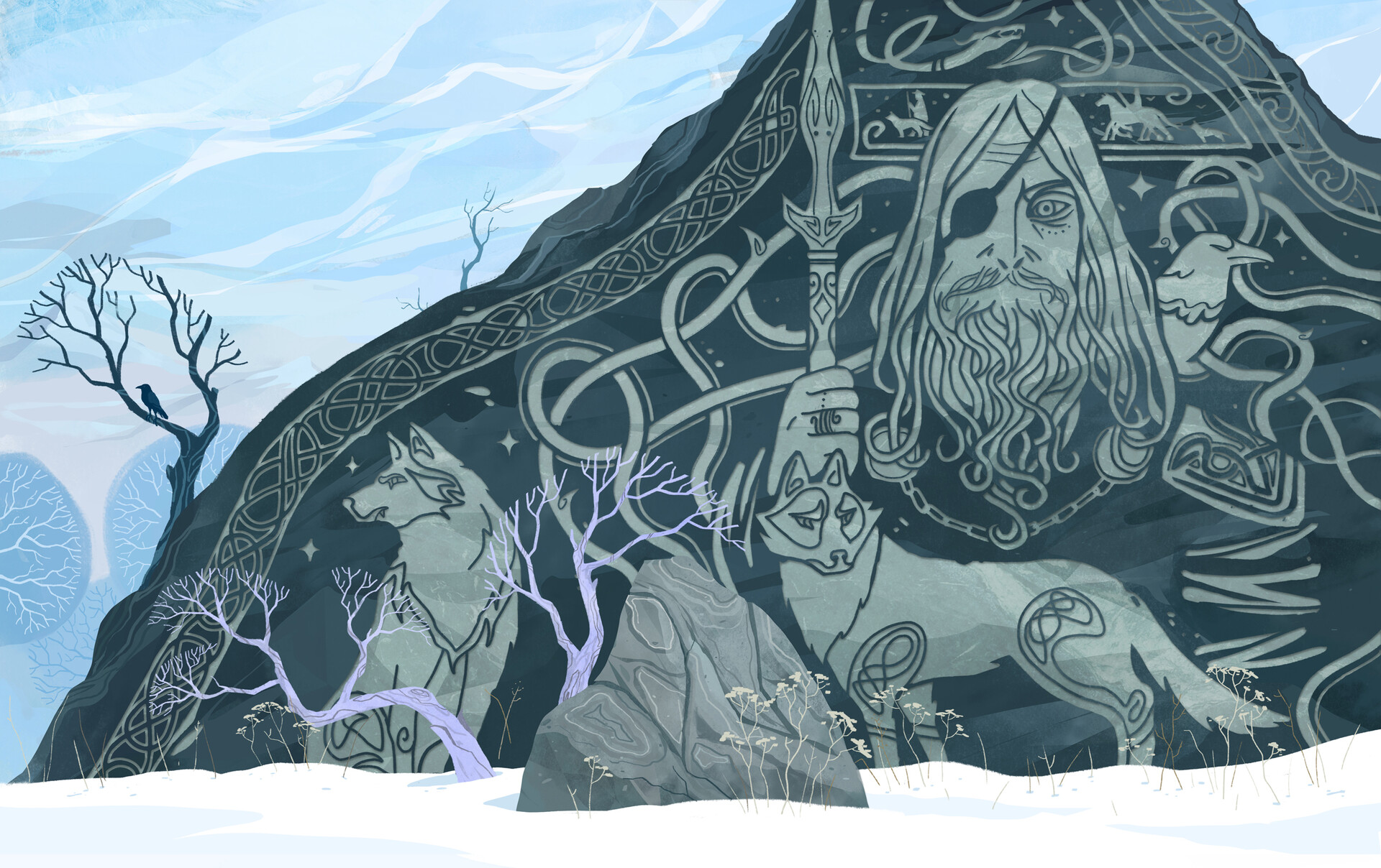 ArtStation - Odin's godstone