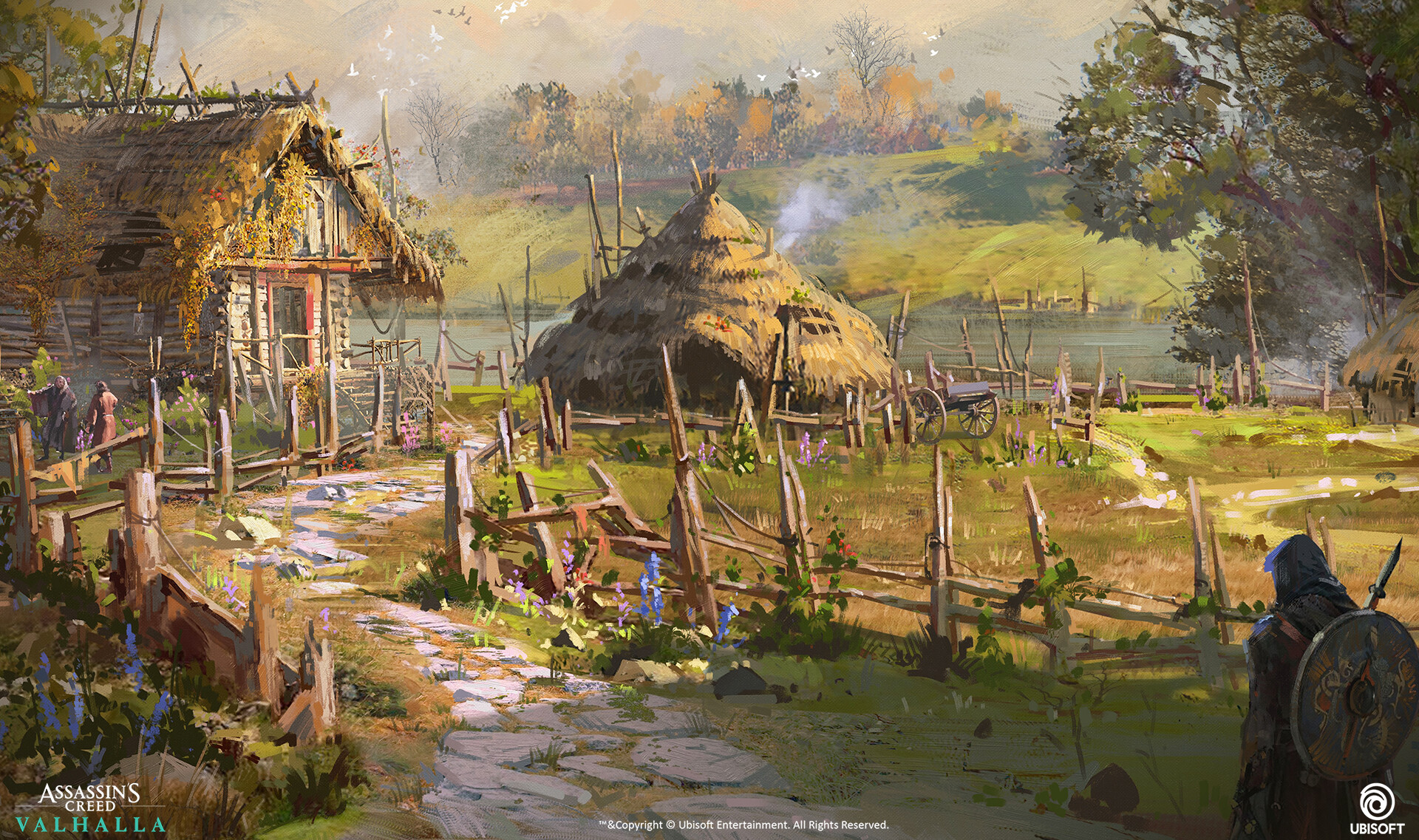 Donglu Yu - Assassin’s Creed Valhalla - Village Arrival