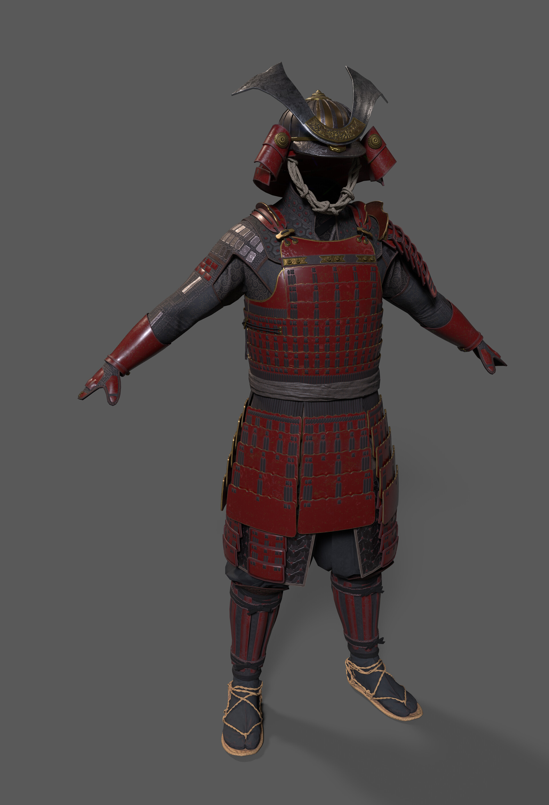 ArtStation - Samurai Armor 最后的武士