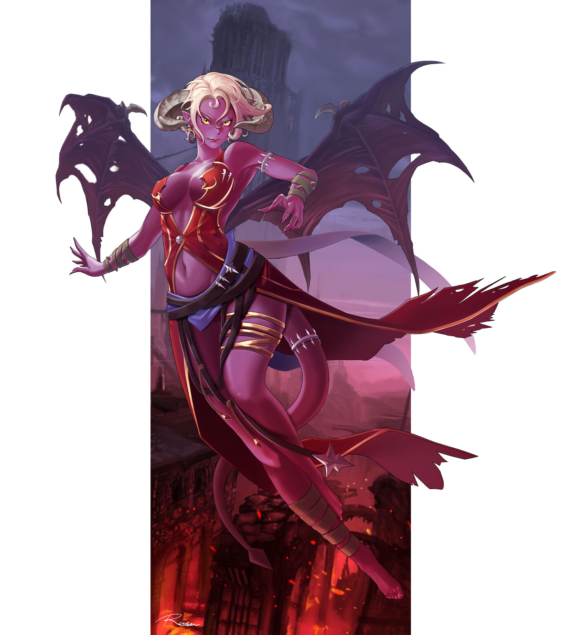 ArtStation - Devotee of Luxuria