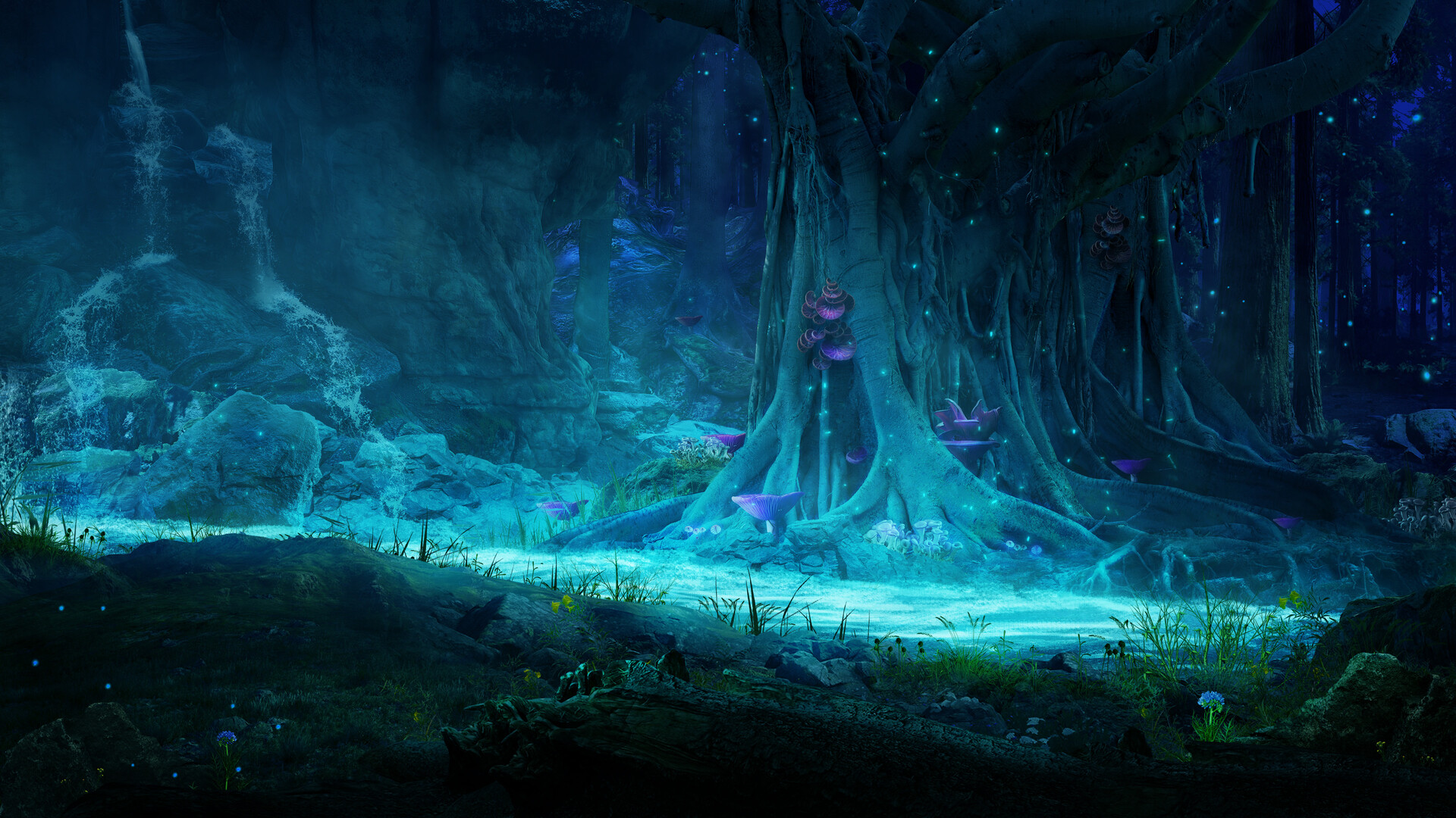 ArtStation - Fantasy Forest