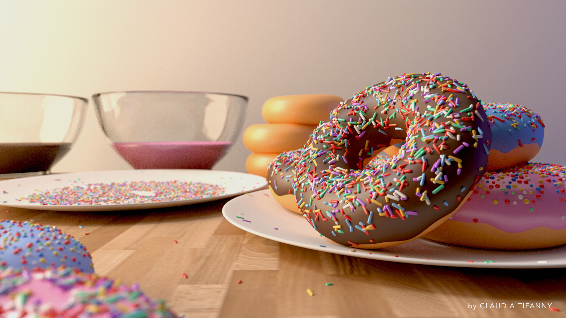 ArtStation - Donut 3D Modeling
