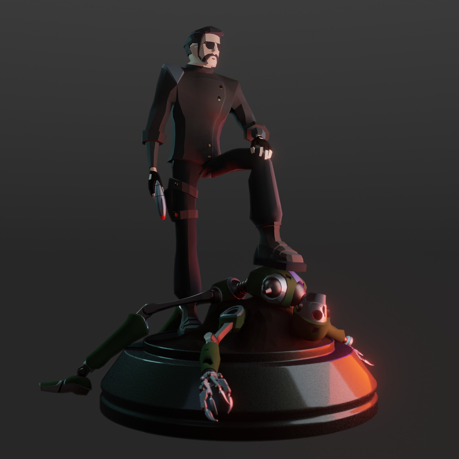 Fernando Malhada - Greg - Lowpoly Character (Retro Hero)