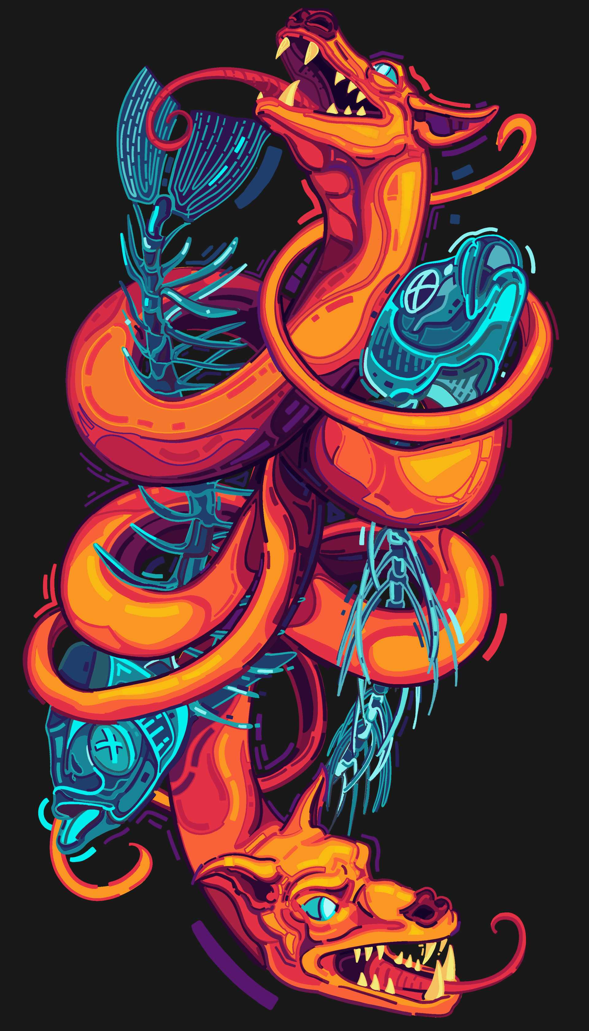 ArtStation - Blue bones