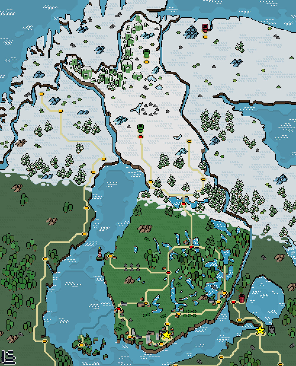 ArtStation - Mario Style maps: Dump