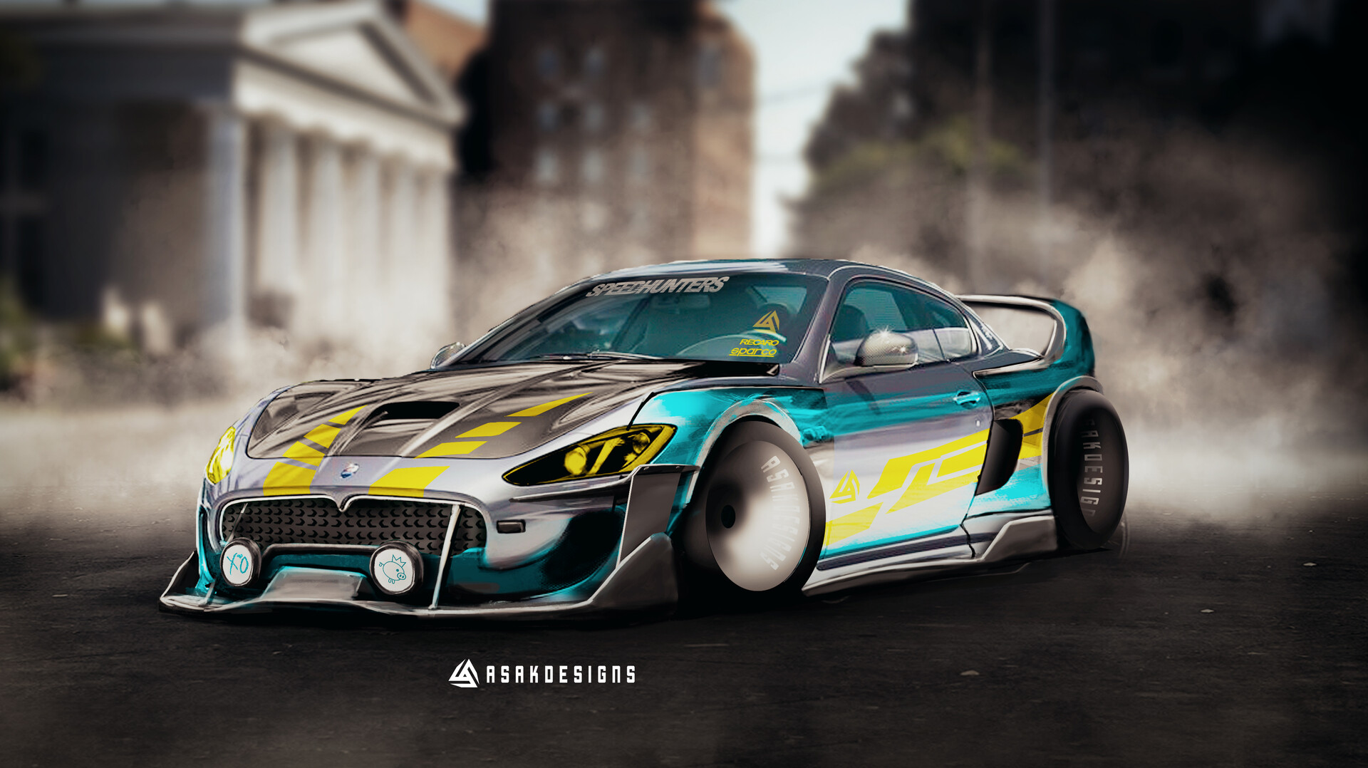 ArtStation - maserati gran turismo