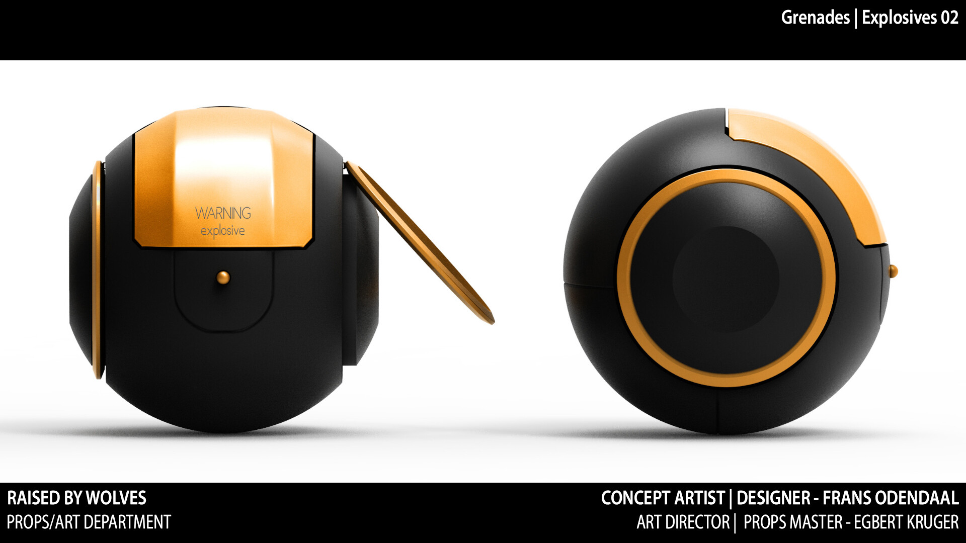 Frans Odendaal - Raised By Wolves - Futuristic Explosives (Unused)