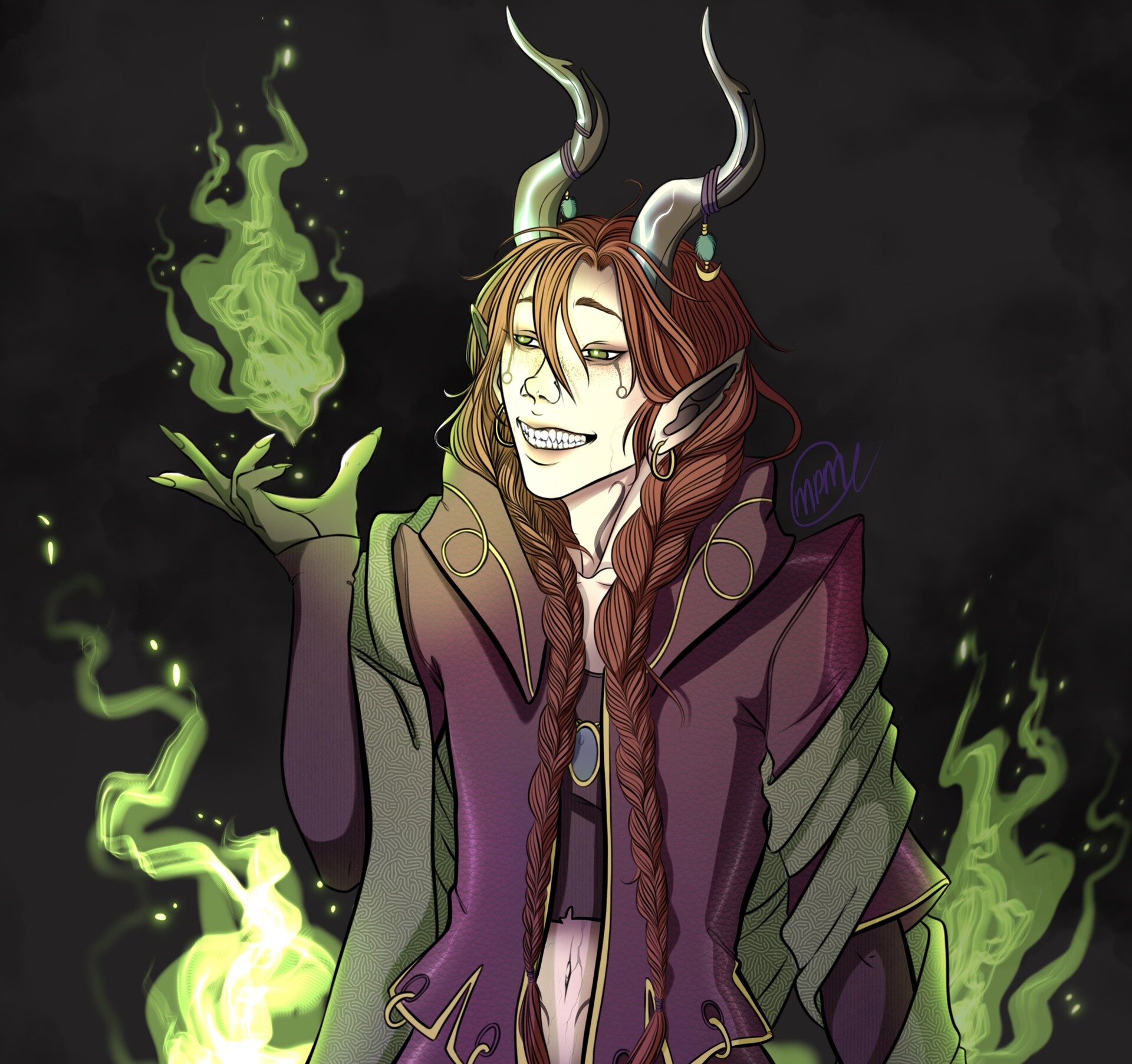 ArtStation - Character study (dnd)- Malaki