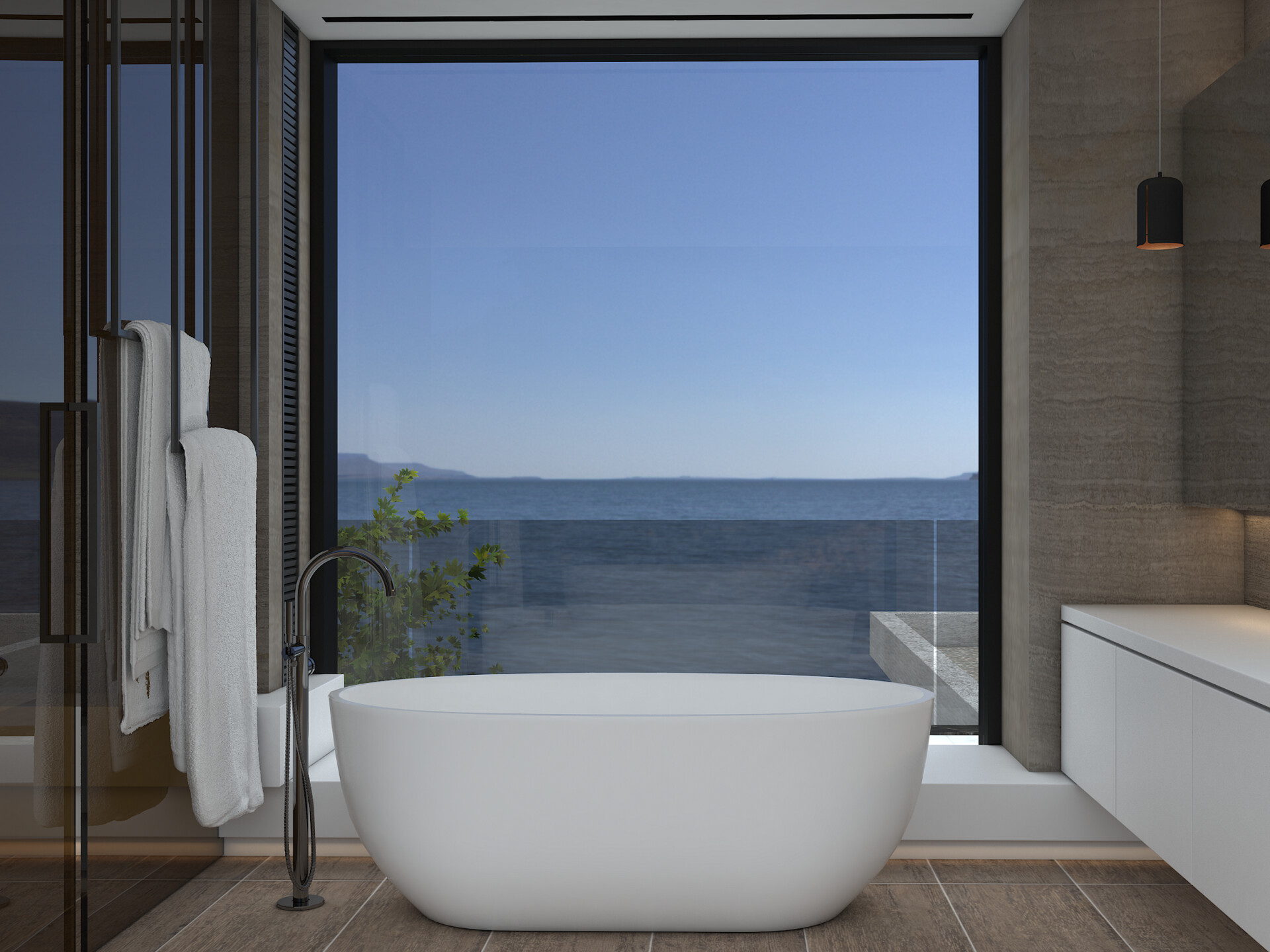 ArtStation - Bathroom Render