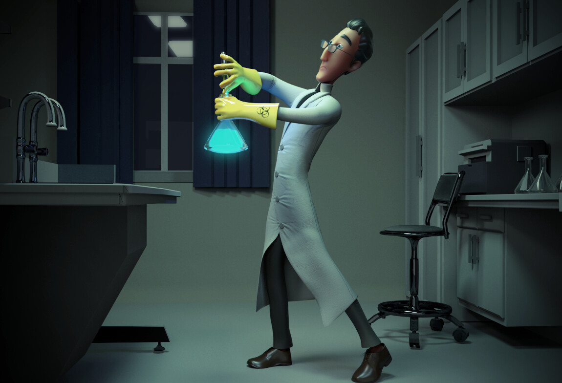 ArtStation - Character design scientific