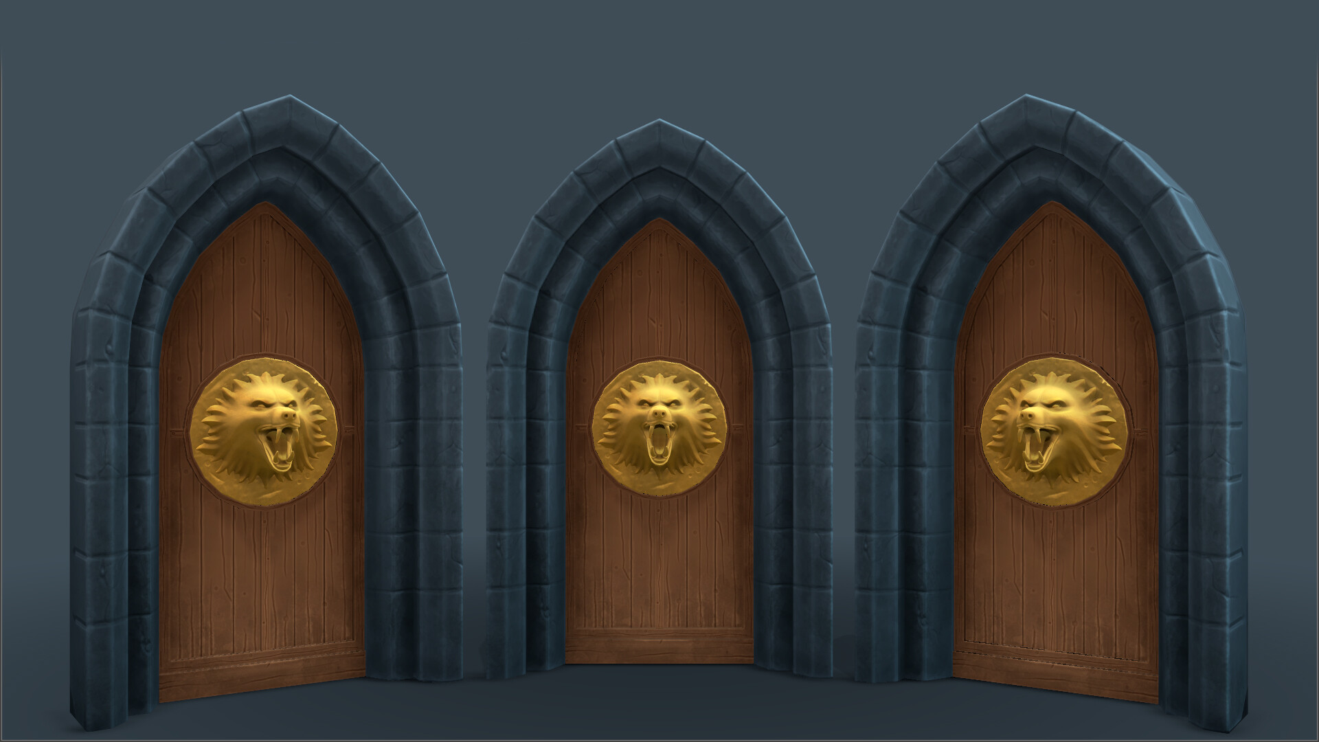 ArtStation - Stylized Door