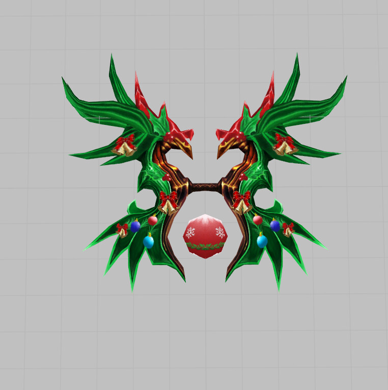 ArtStation - Xmas Healer weapon texture