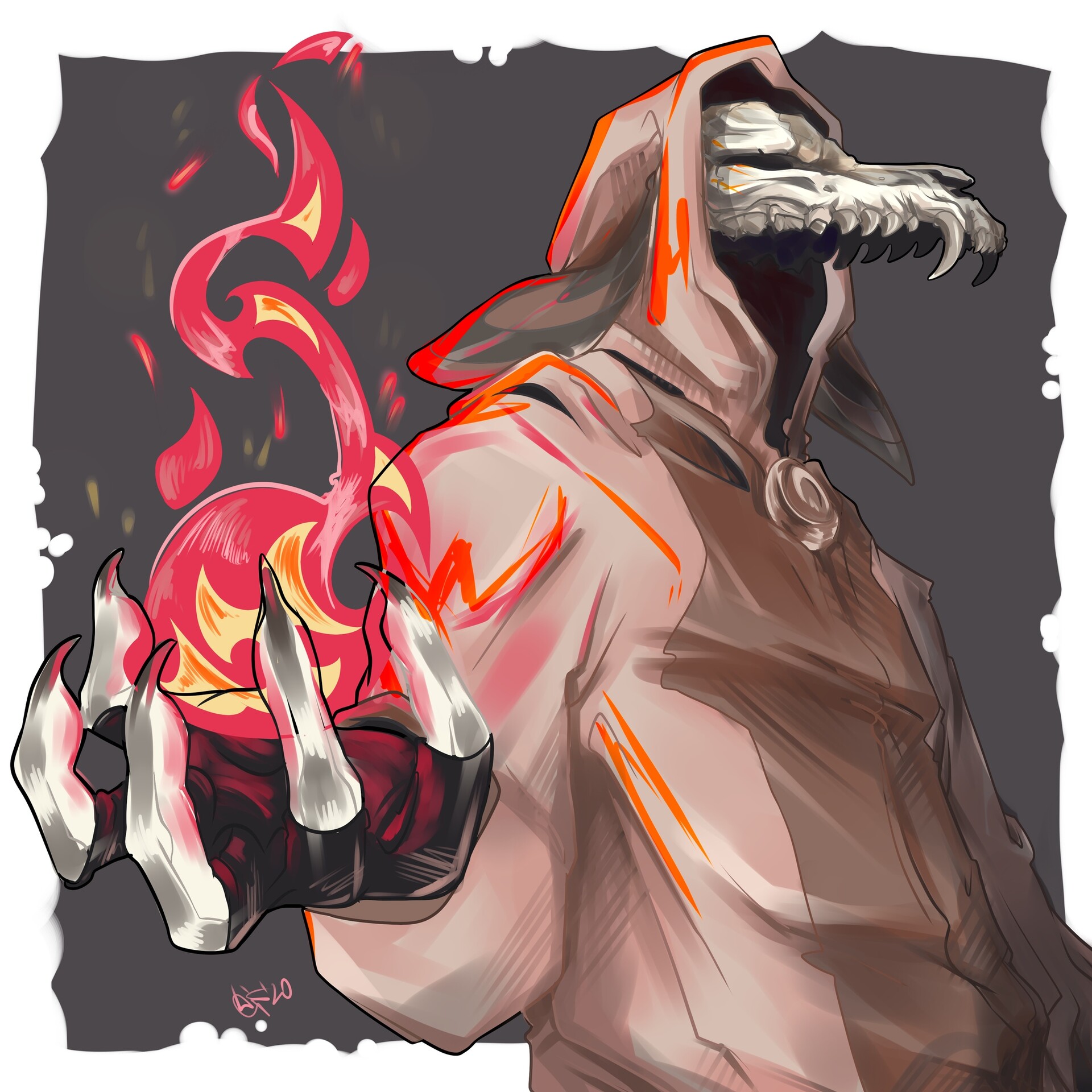 ArtStation - Fire demon