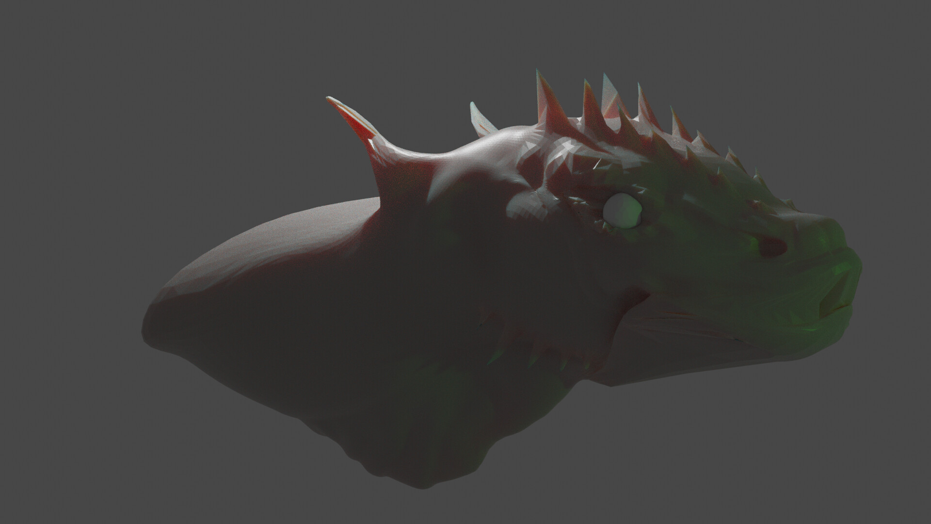 ArtStation - Dragon head