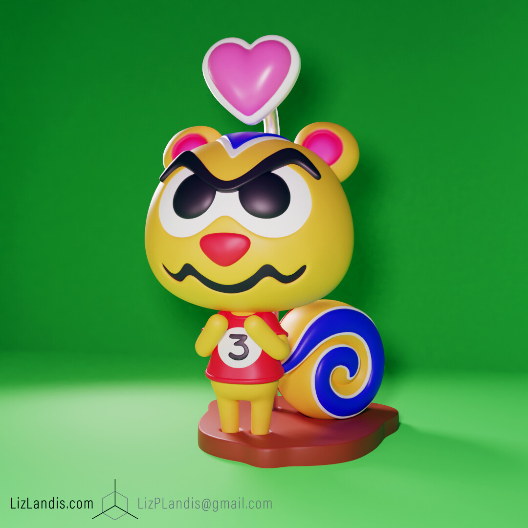 Liz Landis - Ricky from Animal Crossing