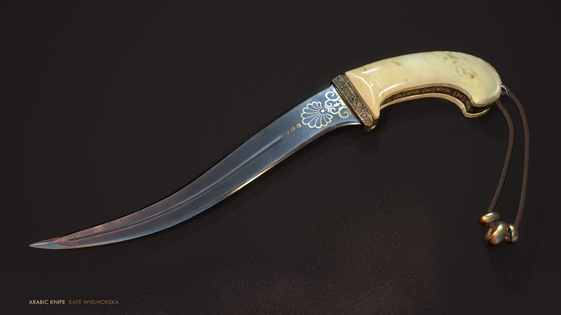 Kate Wielhorska - Arabic knife