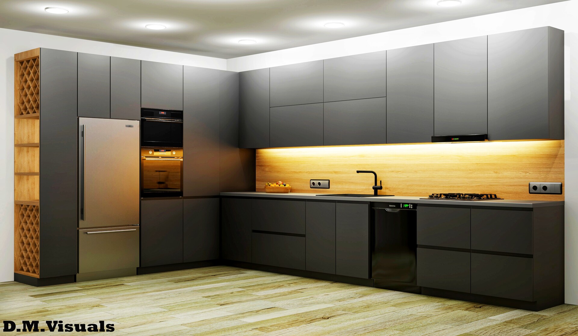 ArtStation - Kitchen Design Visualization