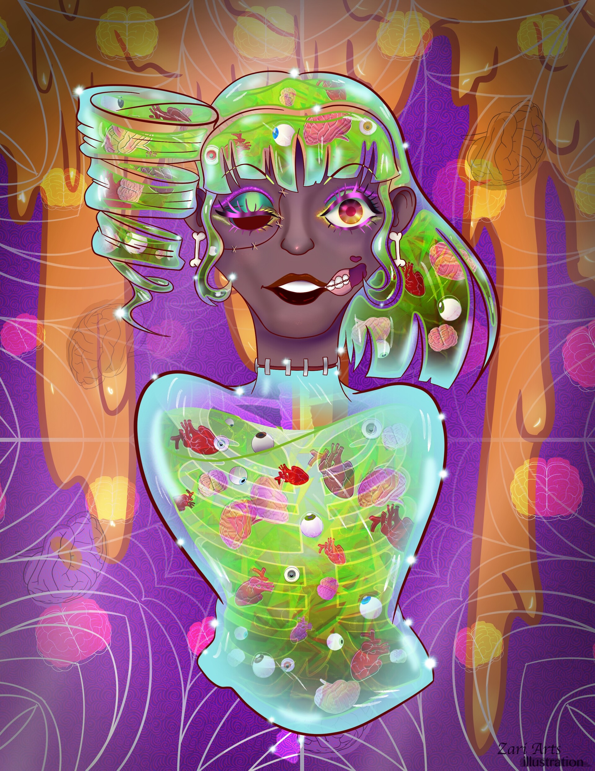 ArtStation - Zombie Glass