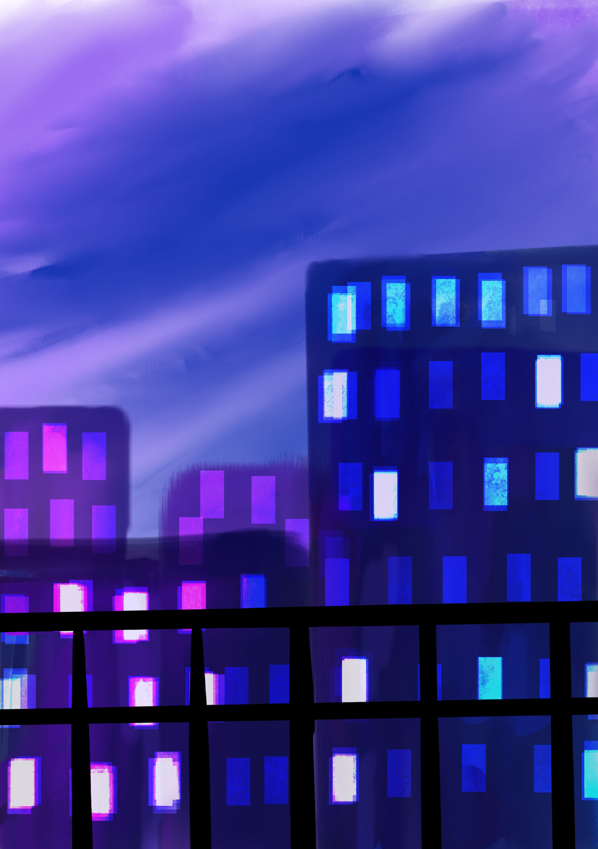 ArtStation - The city view