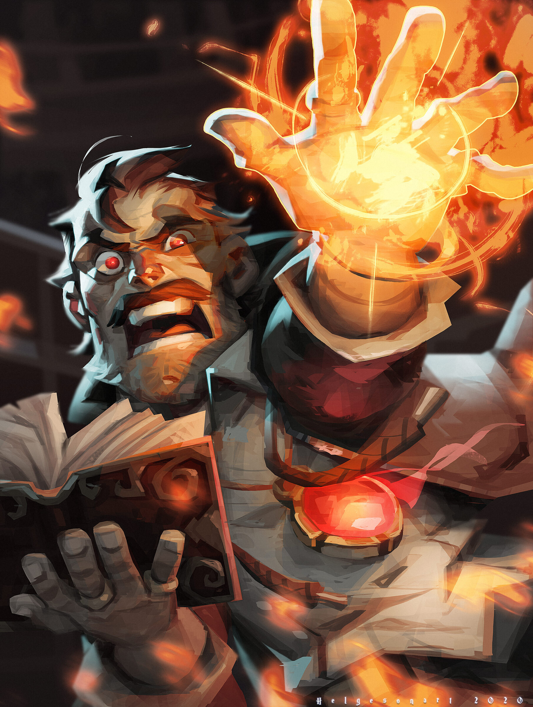 ArtStation - Wizards After Dark - Bertrand