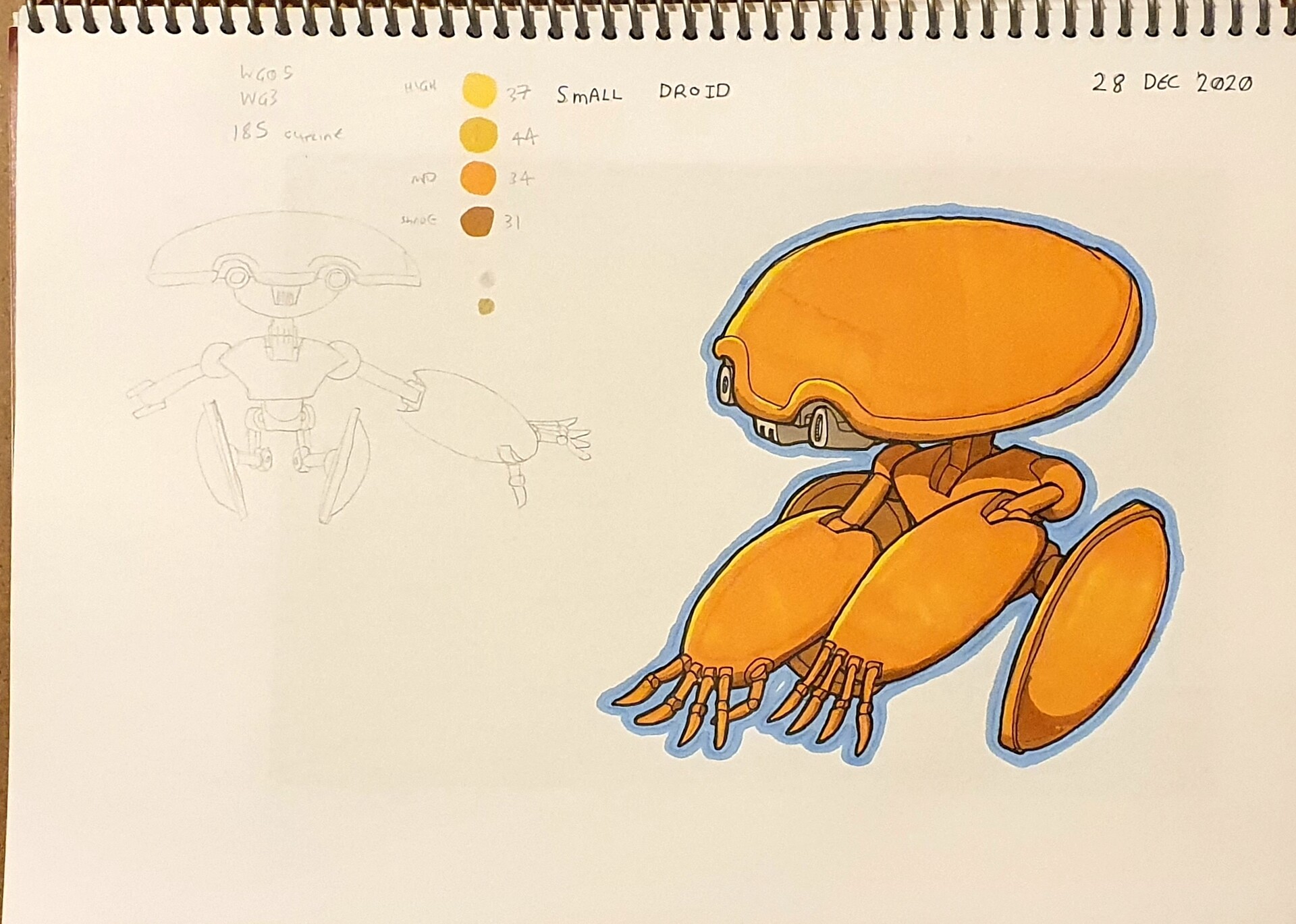 ArtStation - Shield Droid Concept