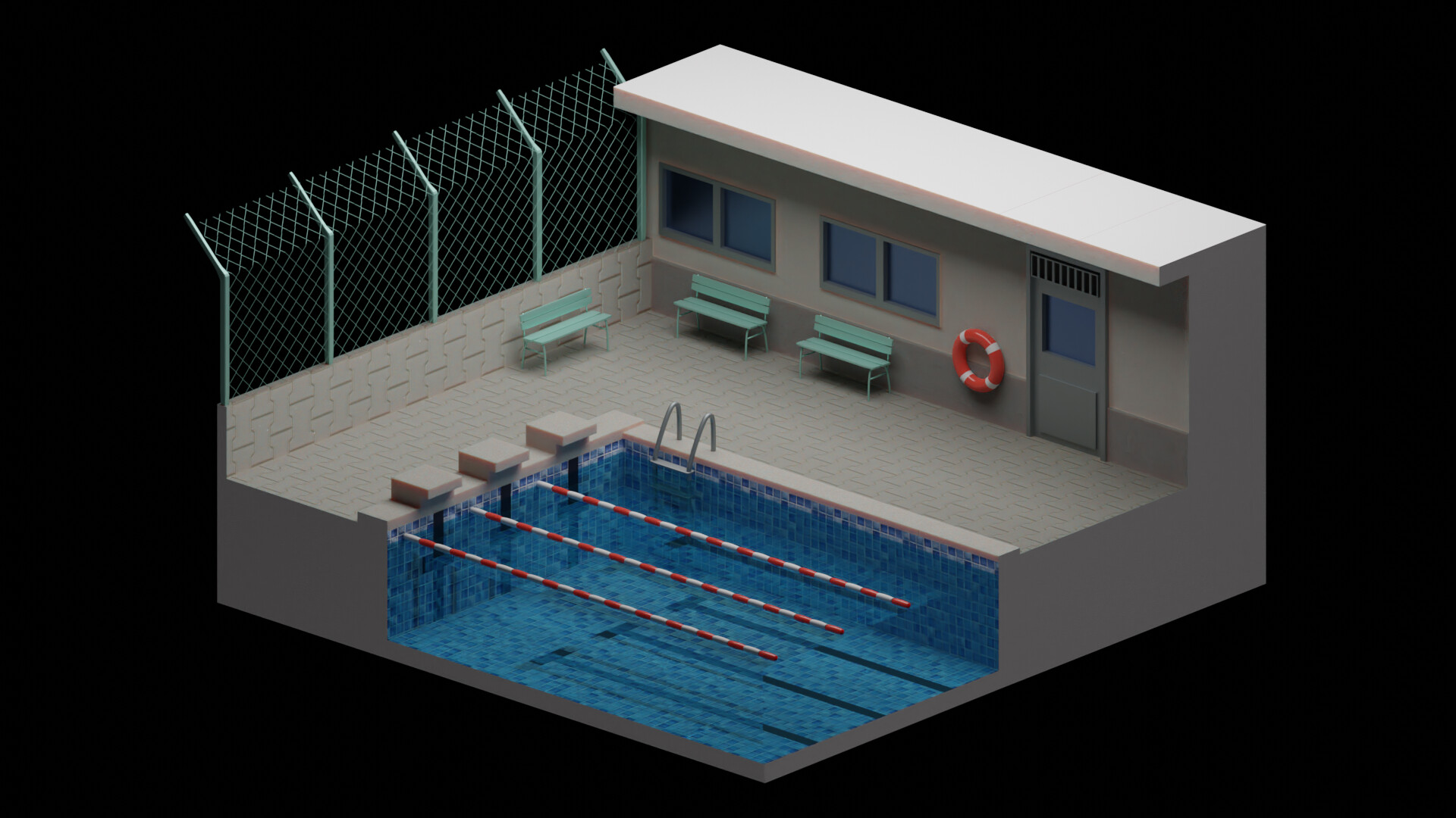 ArtStation - Swimming Pool