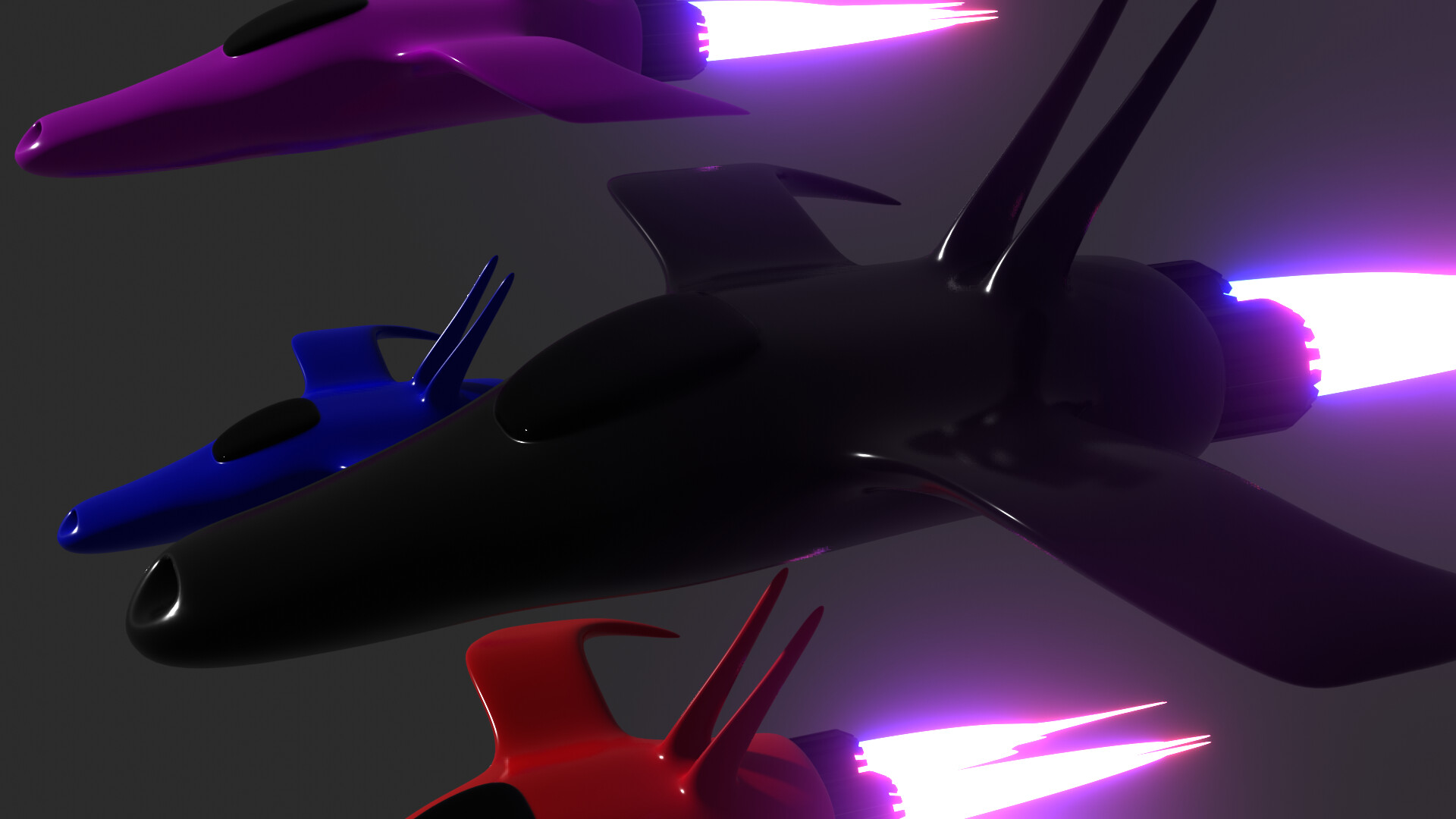 Derek 3D - Starship Fighter 6 Pack