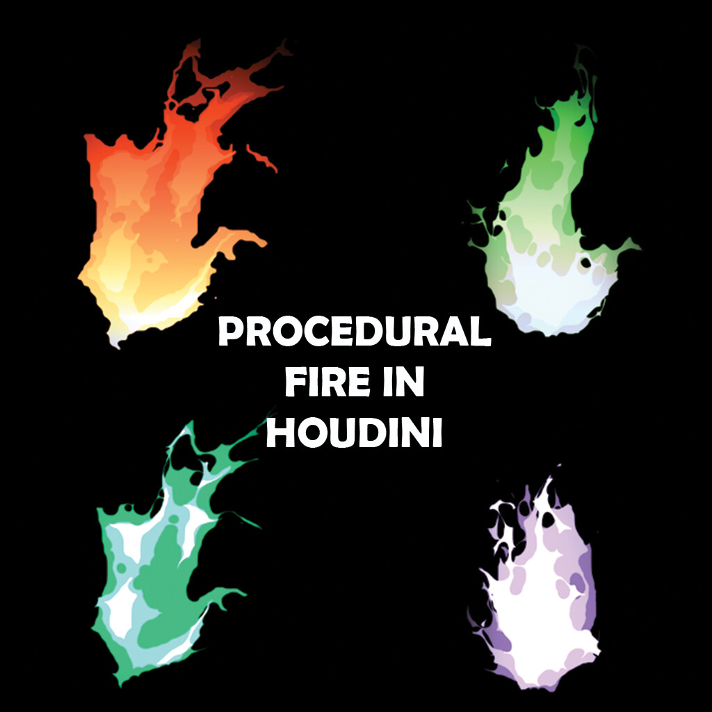 ArtStation - Procedural Fire