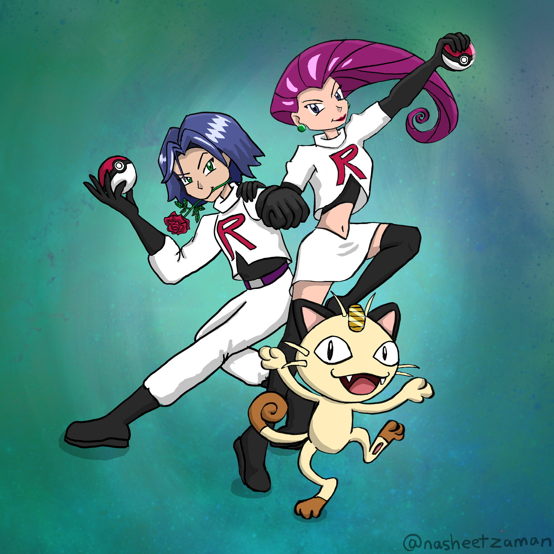 ArtStation - Team Rocket