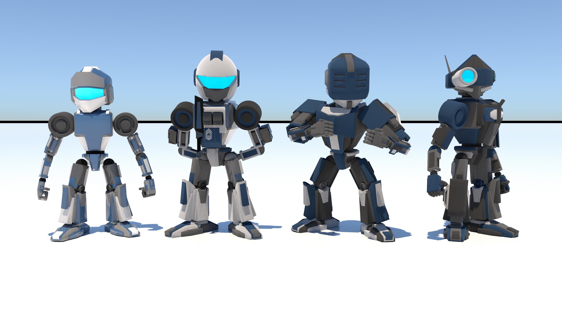 ArtStation - Mini Robot Soldier