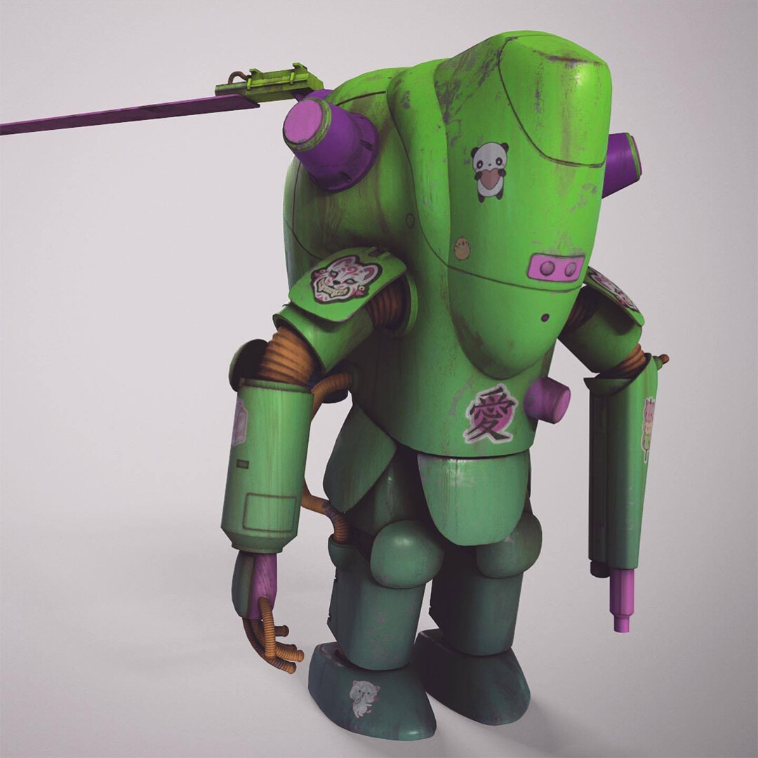 Charlie Lapp - Maschinen Krieger Kauz Variant