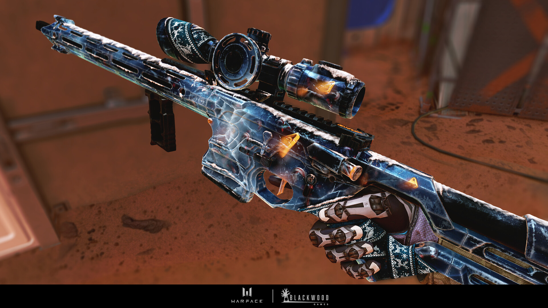 Oleksandr Vovk - WARFACE | ICE Christmas skins for Weapon