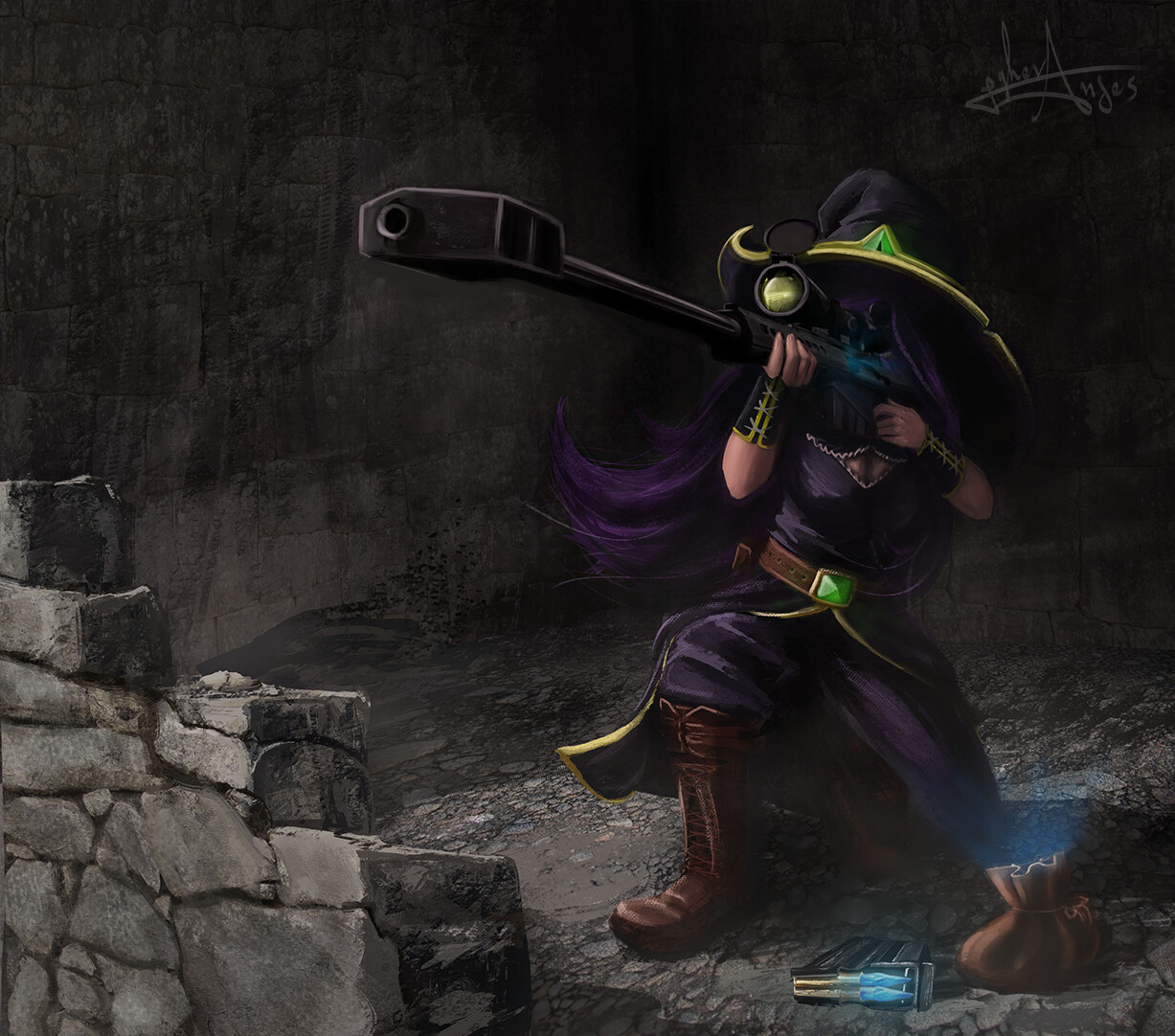 ArtStation - Sniper Witch