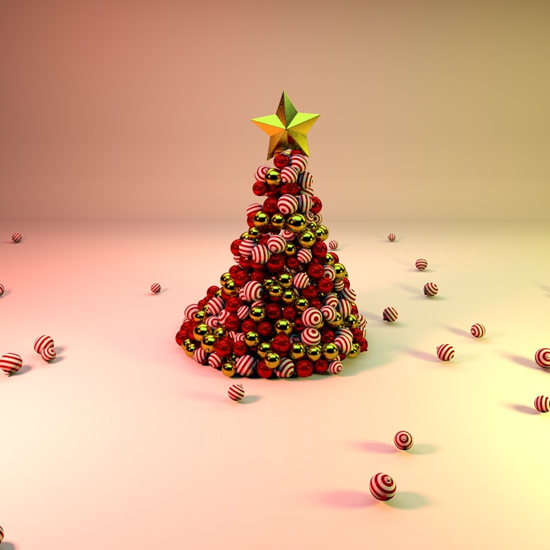 ArtStation - Christmas Tree