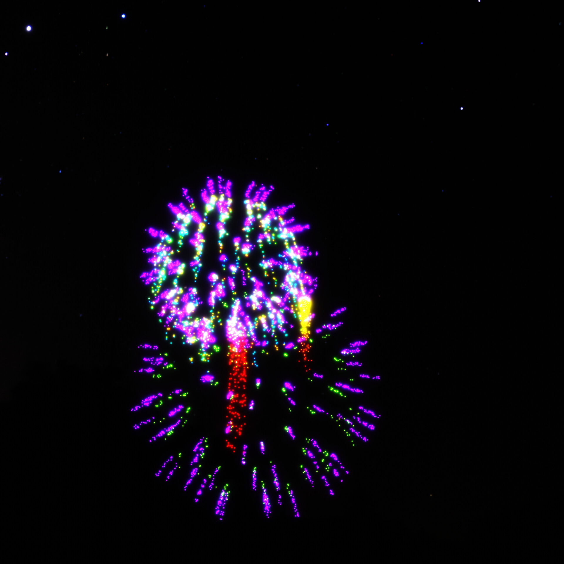 ArtStation - Fireworks Animation in Blender
