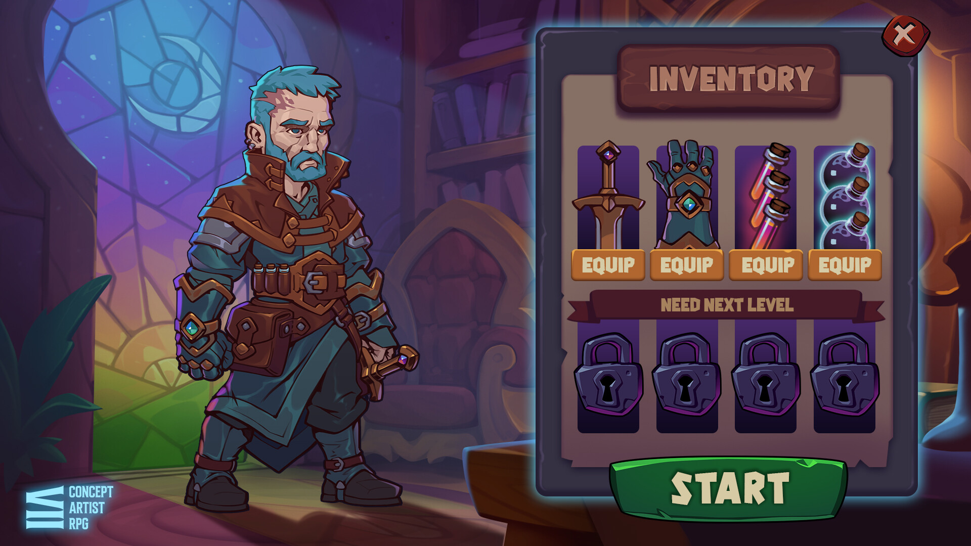 Gabor Sheresh - Concept Artist RPG VII