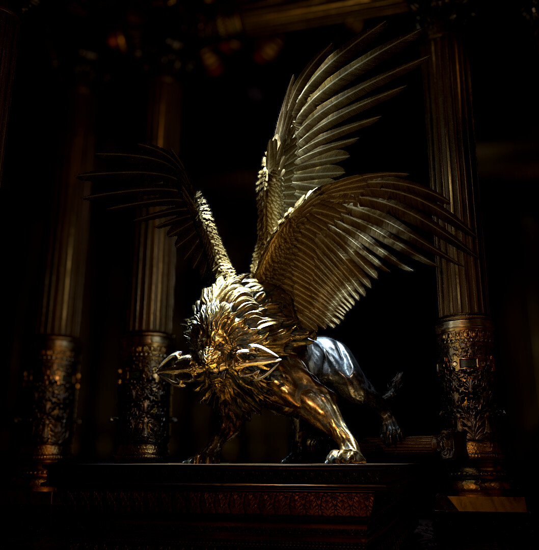 ArtStation - Golden Lion