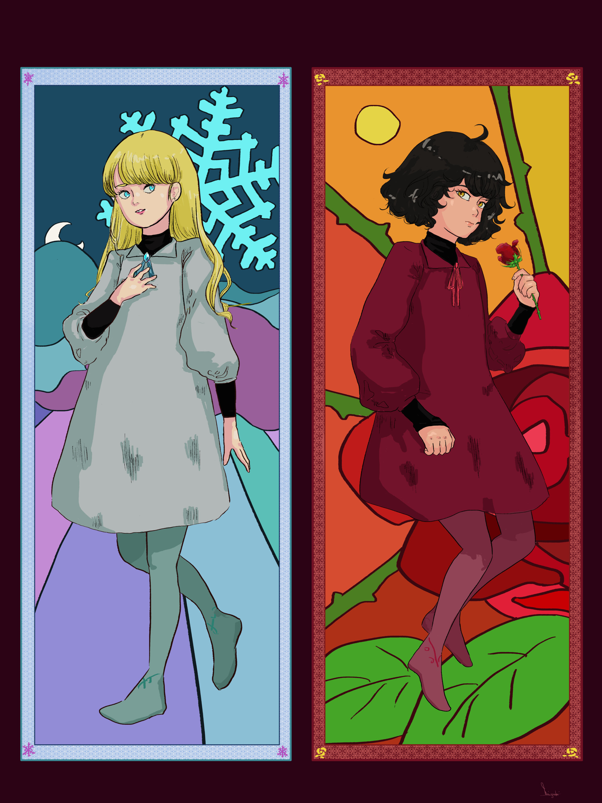 ArtStation - Shirayuki and Benibara