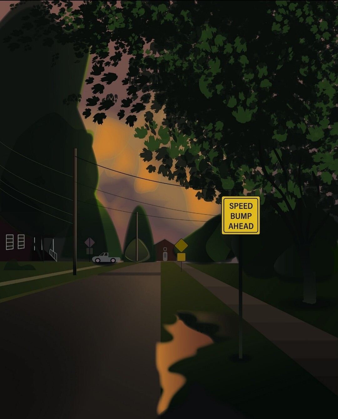 ArtStation - Warm evening