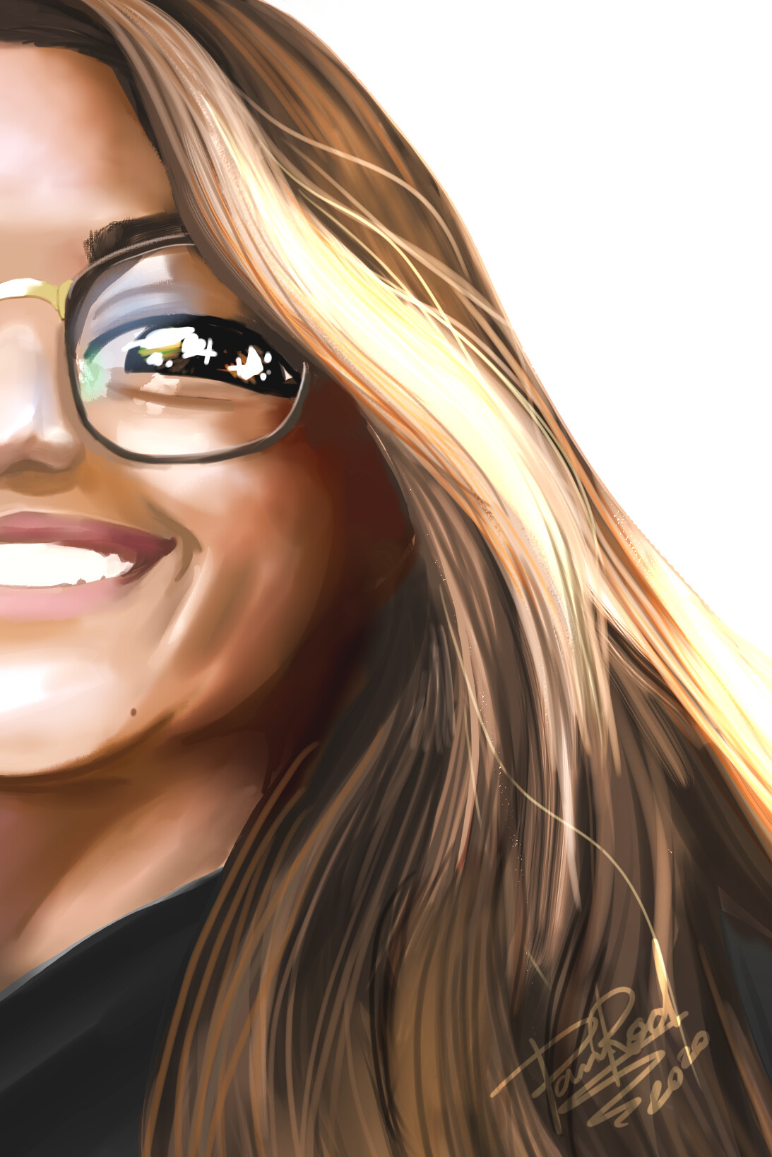 ArtStation - Mimo portrait anime painting