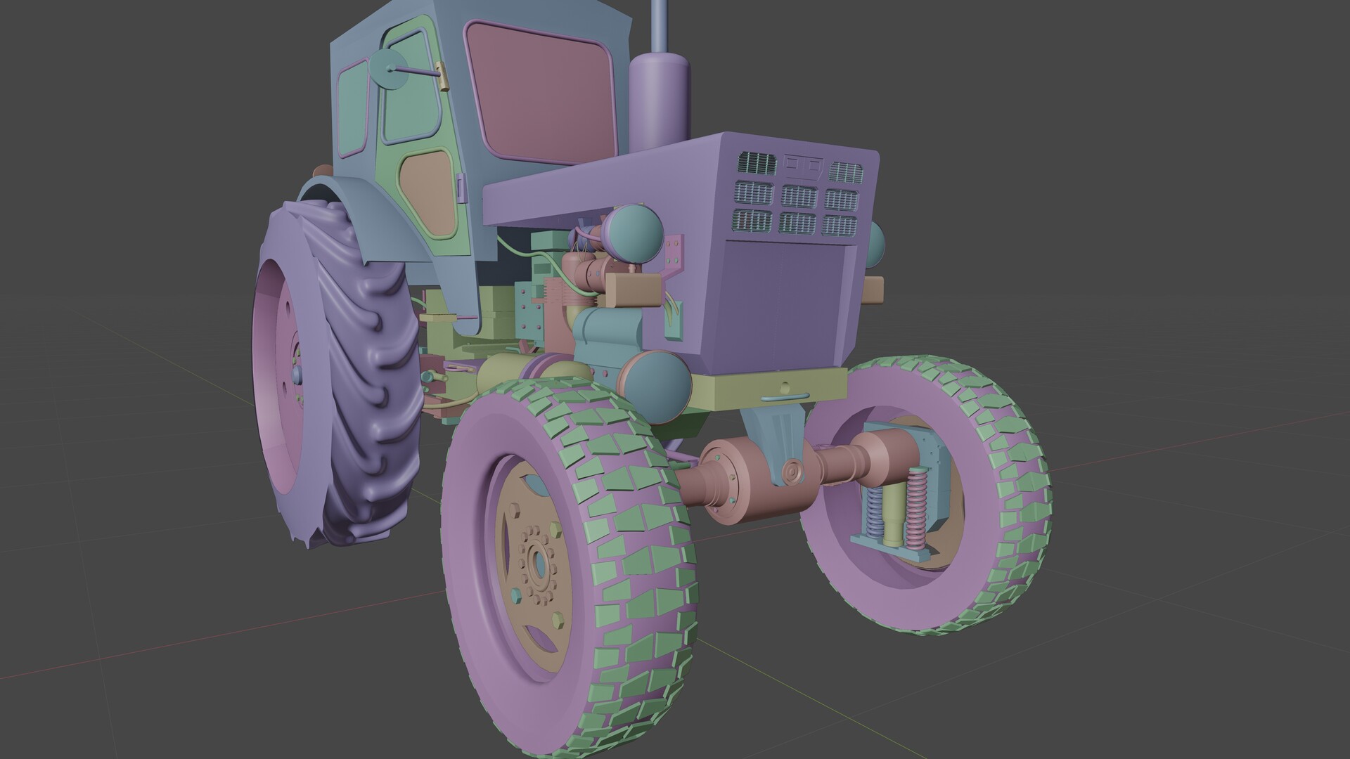 ArtStation - Tractor