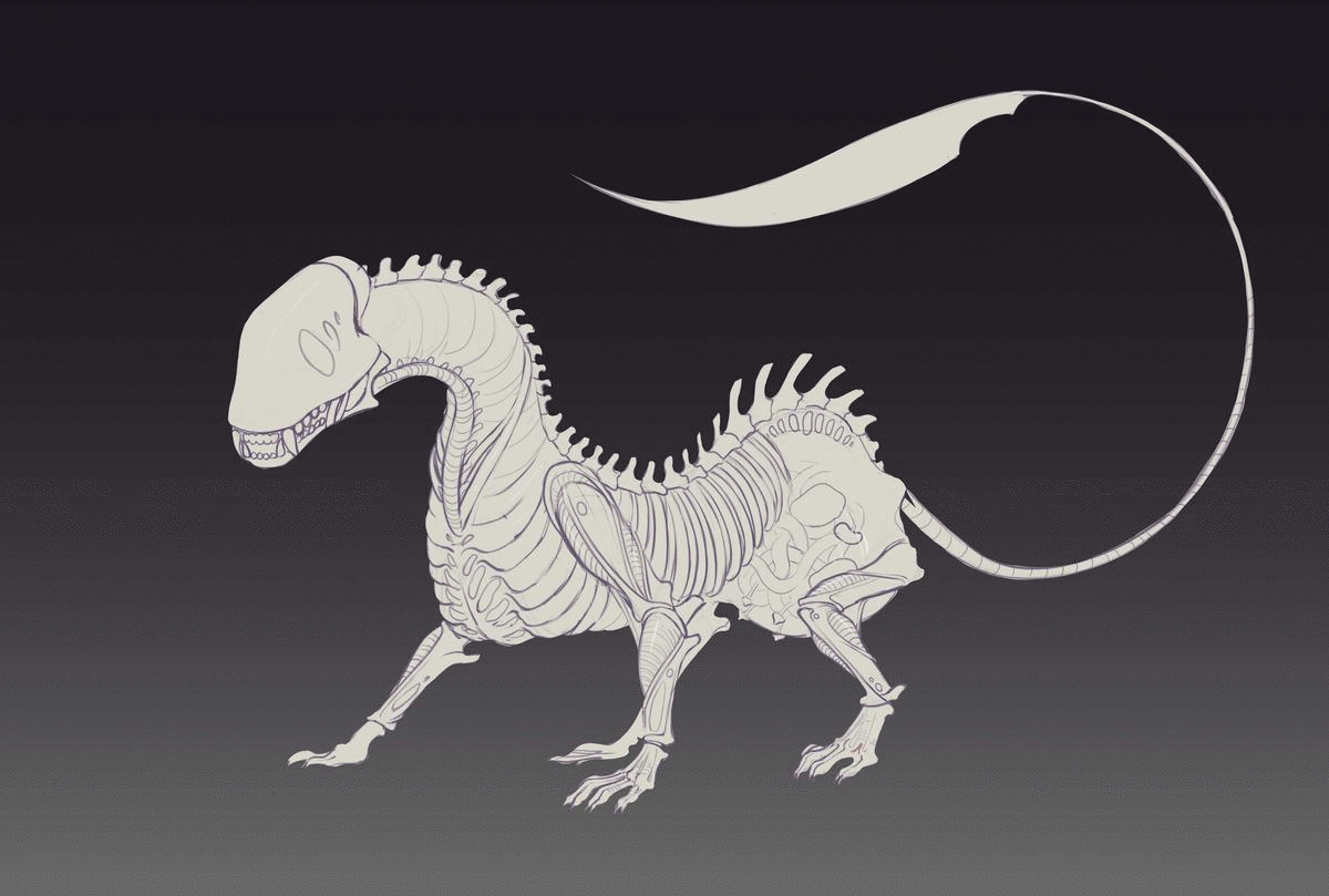 Astrid Rauline - Alien - Fan Art