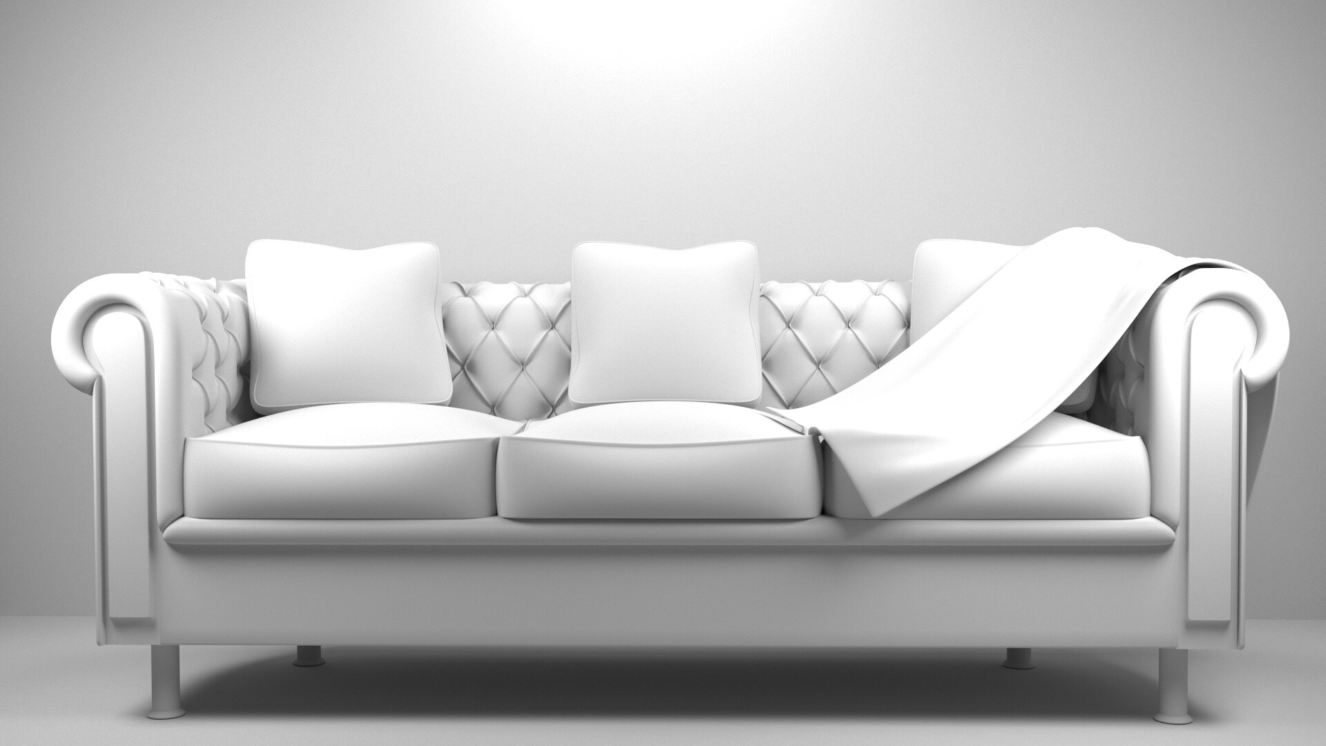 ArtStation - chesterfield design sofa model