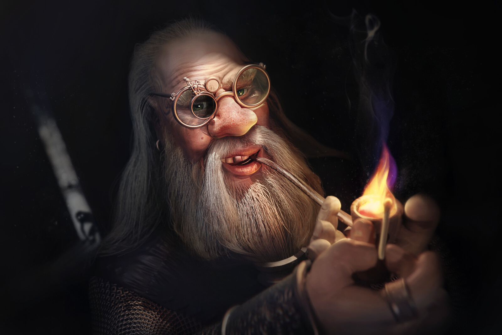 "Dwarf Tinkerer The Elder" by Cem Akkaya : r/ImaginaryDwarves